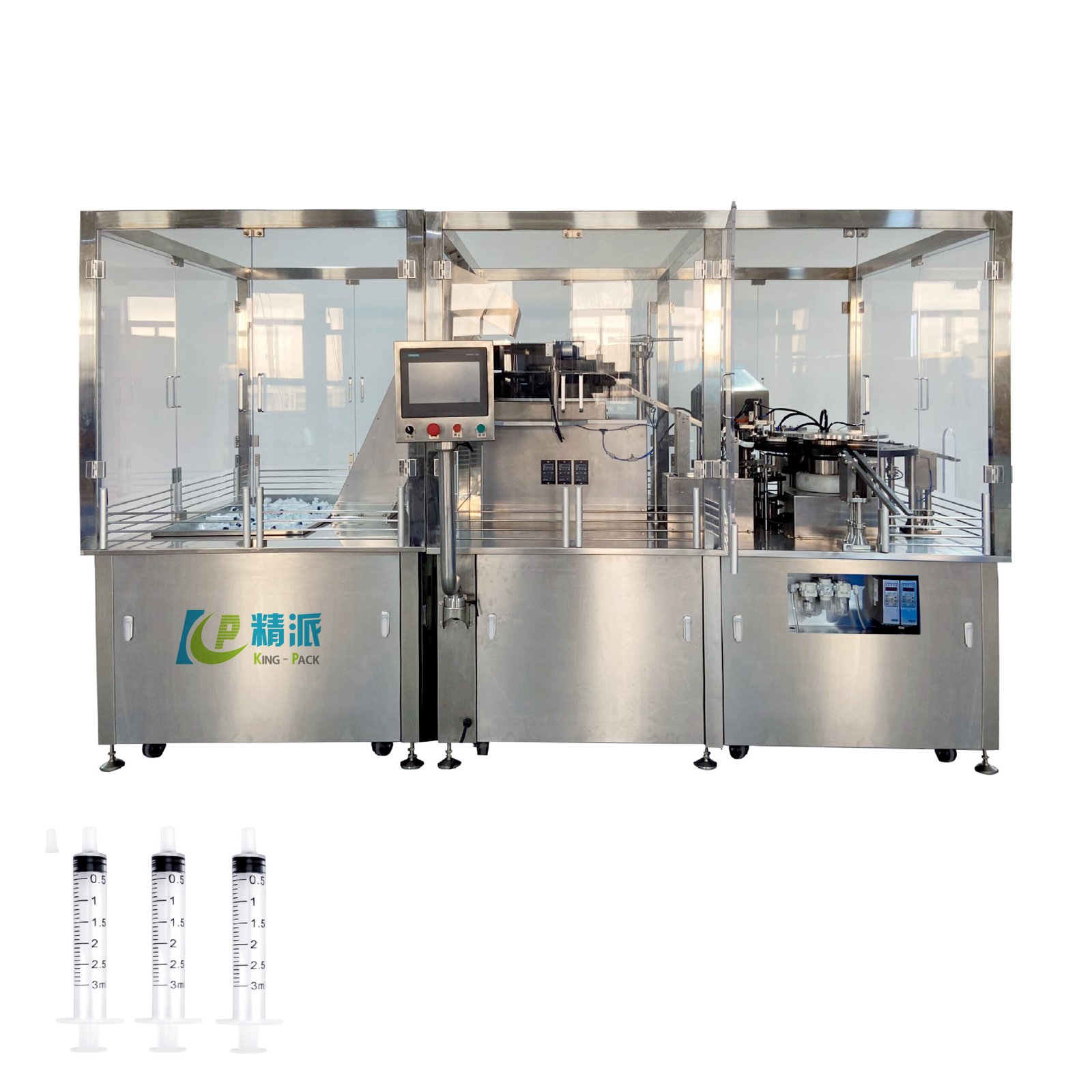 KPDZA200 Prefilled Syringe Filling and Capping Machine - King Pack ...