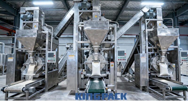 Vertical Automatic Flour Packaging Machine – King Pack Powder Packing ...